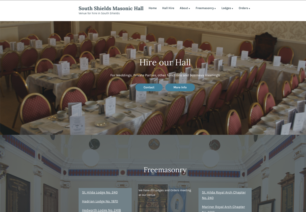 South Shields Masonic Hall - Masonic Website